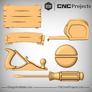 Design & Make - CNC Clipart Models