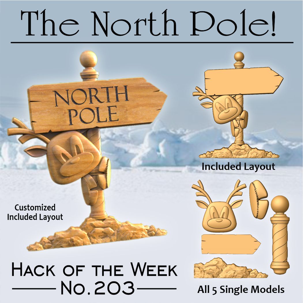 Design & Make - CNC Clipart Models